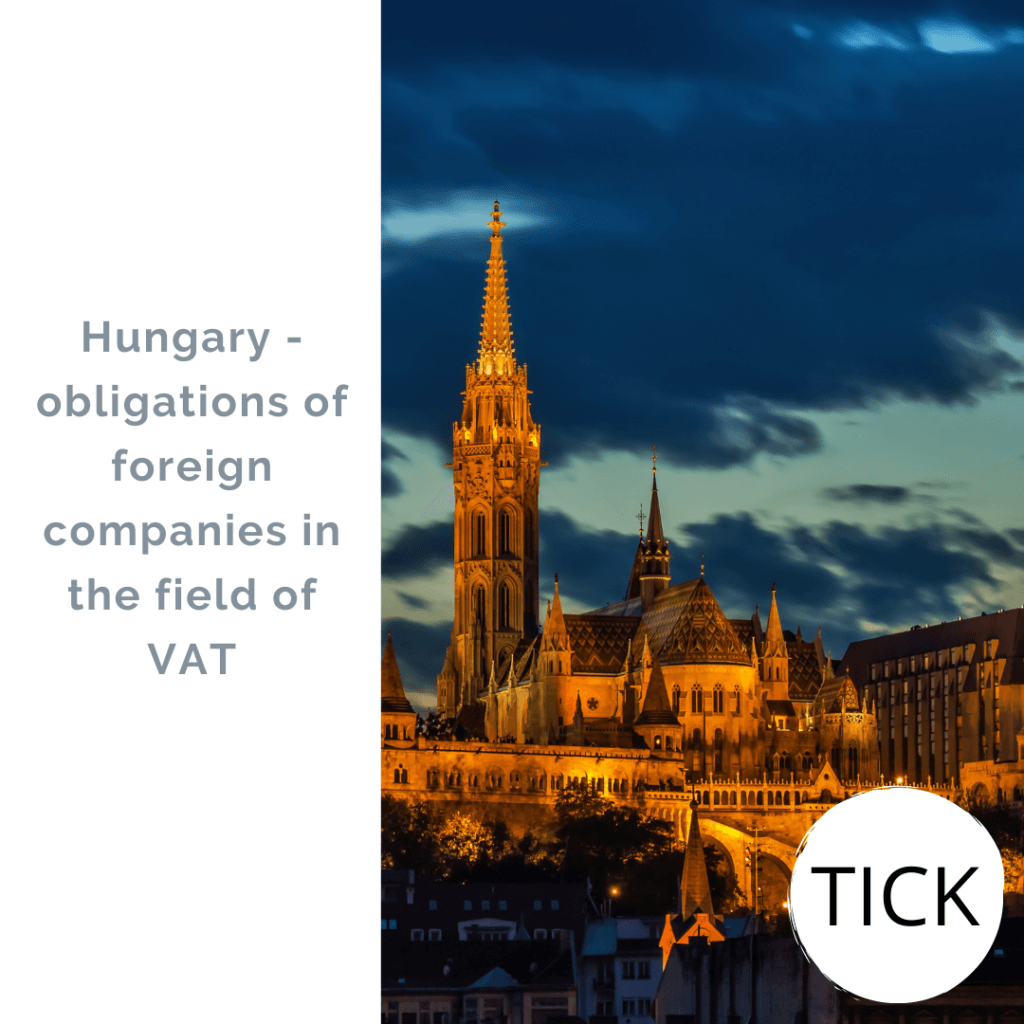 VAT in Hungary - obligations of foreign companies