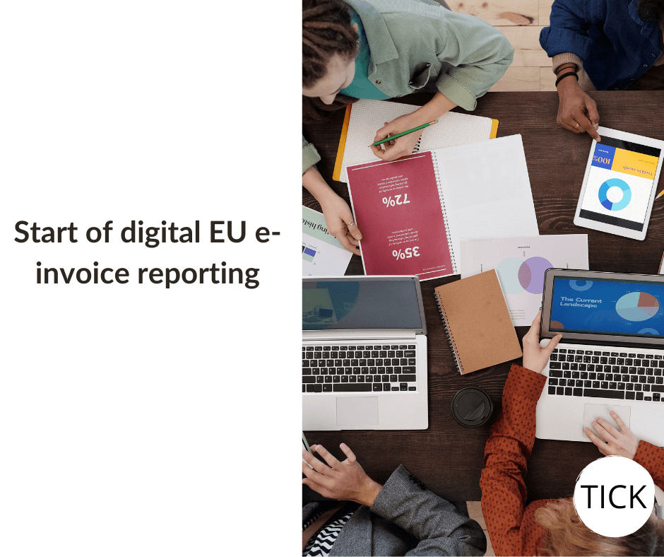 Start of digital EU e-invoice reporting